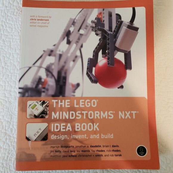 Lego | Other | Lego Mindstorms Nxt Idea Book Design Invent And Build By ...